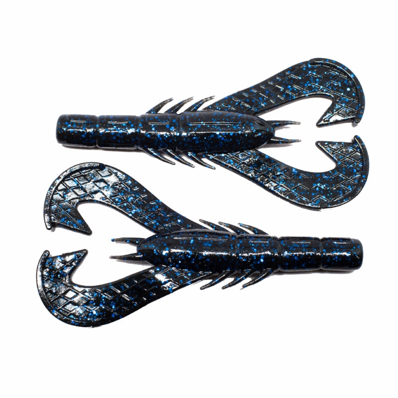 Googan Baits Krackin' Craw - Black Blue Flake – OmcGear