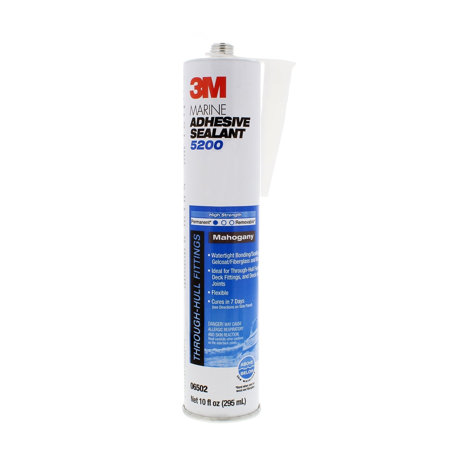3M 06502 Mahogany 5200 Marine Adhesive/Sealant - 1/10 Gallon | OMC Gear