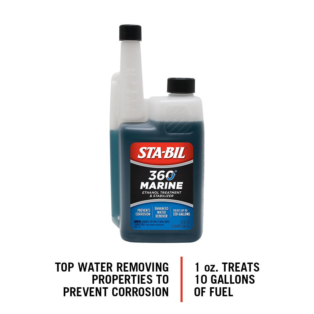 Gold Eagle STA-BIL 360° Marine Fuel Additive - 32 Oz. | OMC Gear