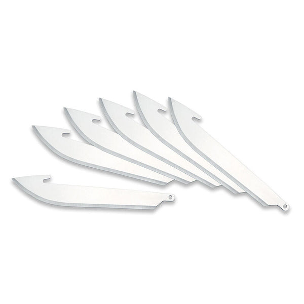 Outdoor Edge Razorsafe 3" Drop Point Blades 6 Pack | OMC Gear