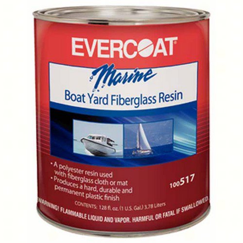 New Boat Yard Resin with Wax Evercoat 100517 Gallon – Fiberglass ...