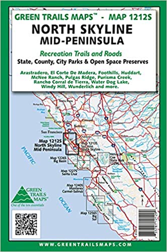 Green Trails North Skyline Mid-Peninsula – Green Trails Maps | OmcGear
