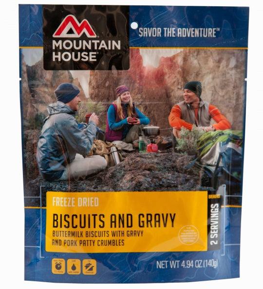 Mountain House Biscuits & Gravy | OMC Gear