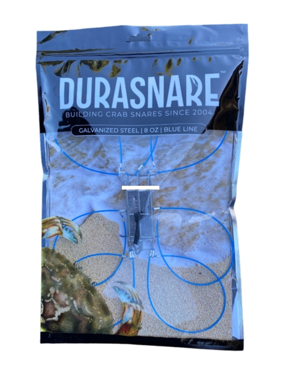 Durasnare Galvanized Steel 8oz Blue Line Crab Snare – Durasnare | OmcGear