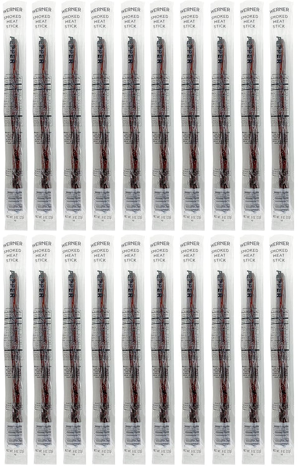 Werner Smoked Individually Wrapped Meat Sticks Omc Gear