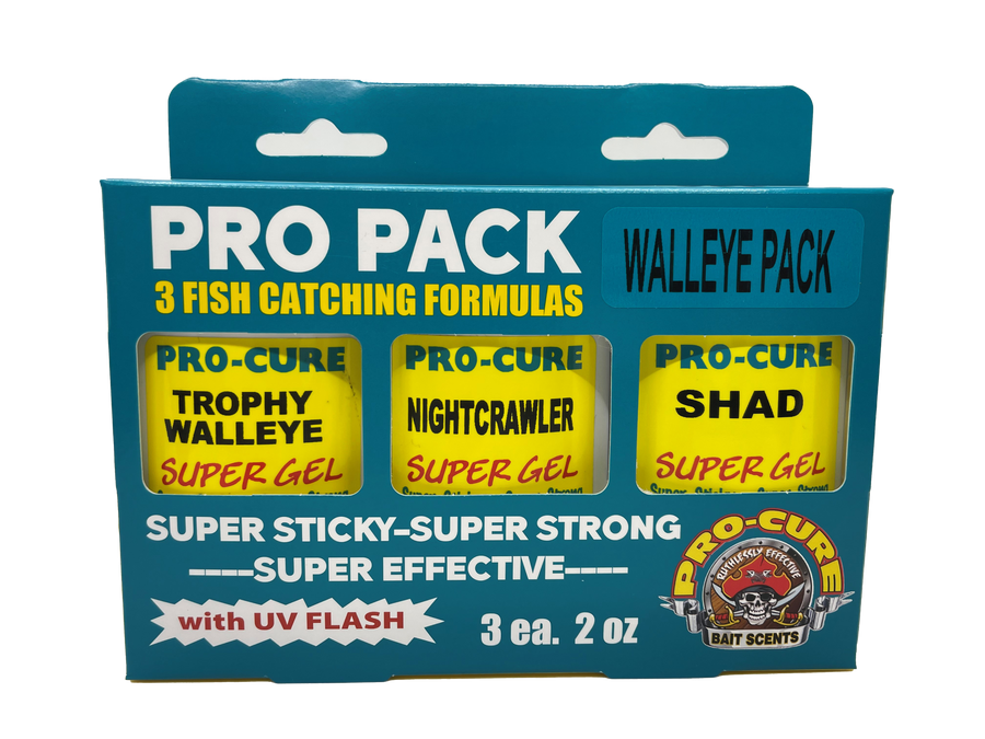 Pro-cure Pro Pack Walleye Pack – Pro-Cure | OmcGear
