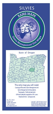 Rams Map Silvies GMU Map – OmcGear