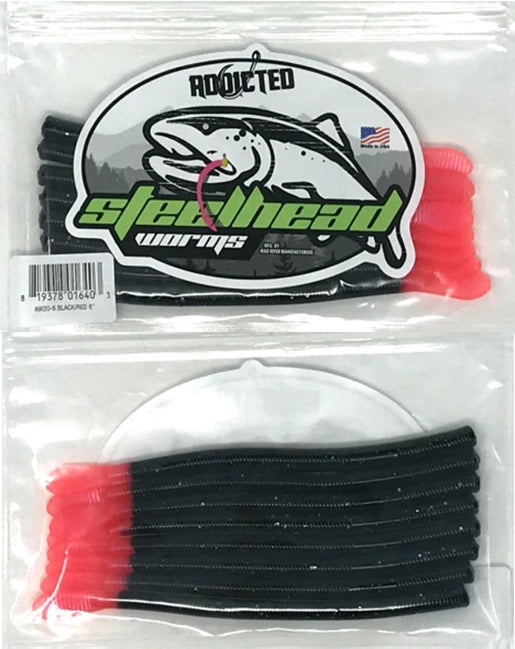 Addicted Fishing 6" Steelhead Worms – OmcGear