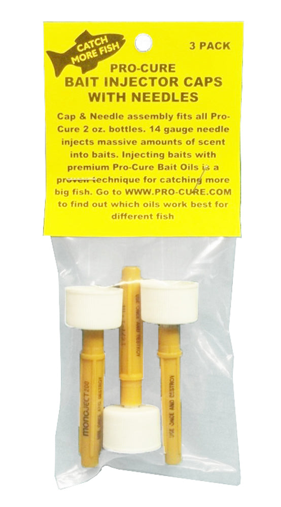 Pro-Cure Bait Injector Caps & Needles – OmcGear
