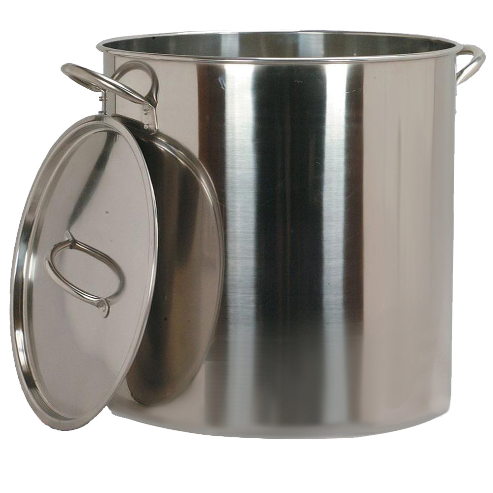 King Kooker 32 Quart Heavy Duty Stainless Steel Pot & Steamer Plates ...