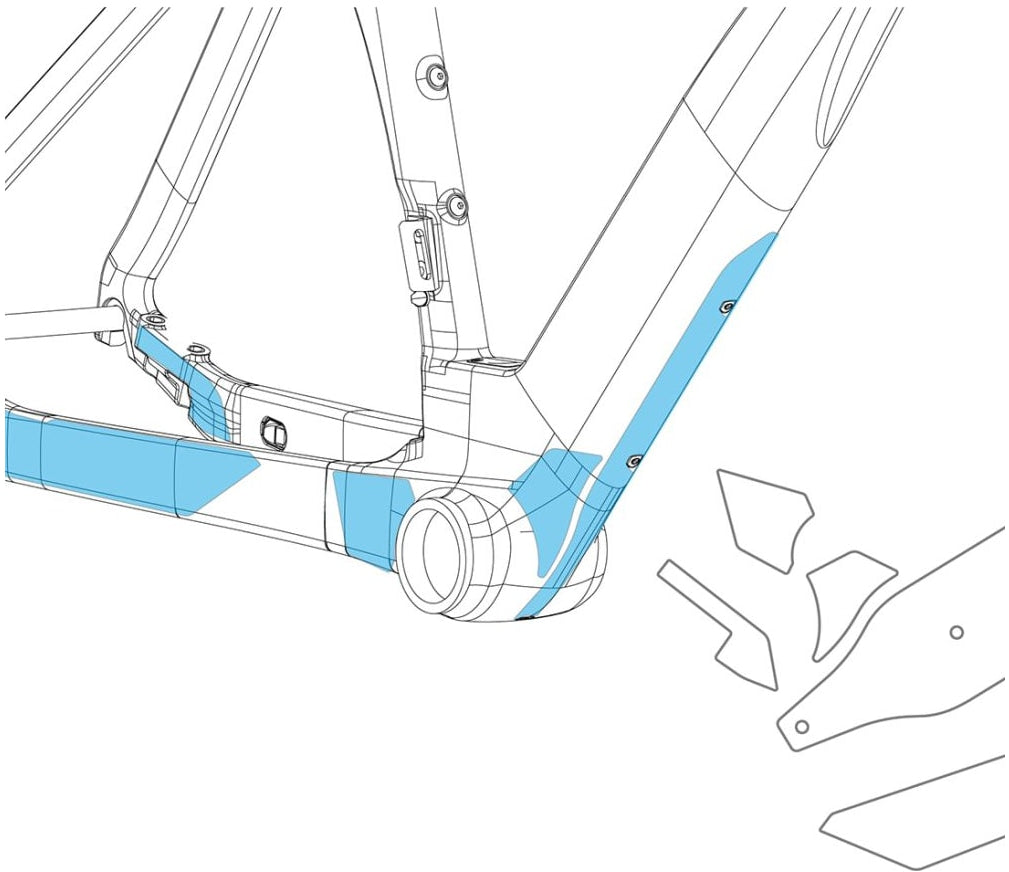 Orbea Transparent Protector Kit ORCA Aero OMX | OMC Gear